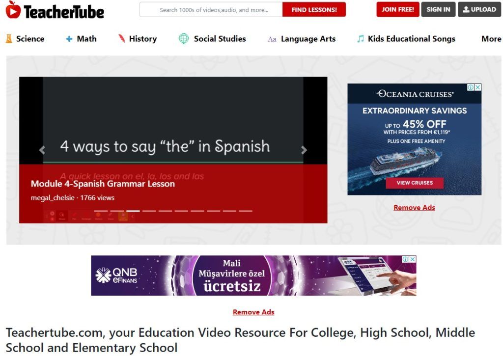 Teachertube and DNATube - Education | OPEHA